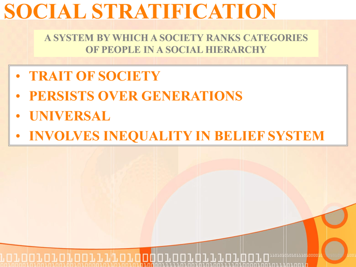 4 Class Stratification Pt 1 - Presentious