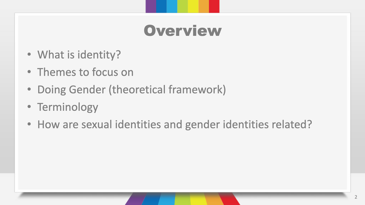 Lecture on Sexual and Gender Identities - Presentious
