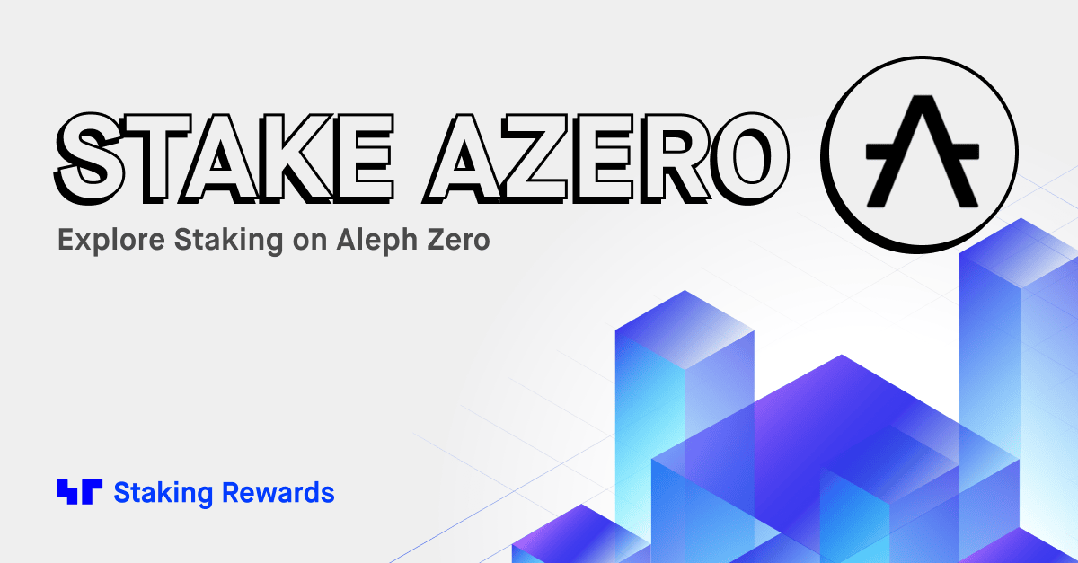 Aleph Zero (AZERO) Staking | Rewards, Rates & Providers