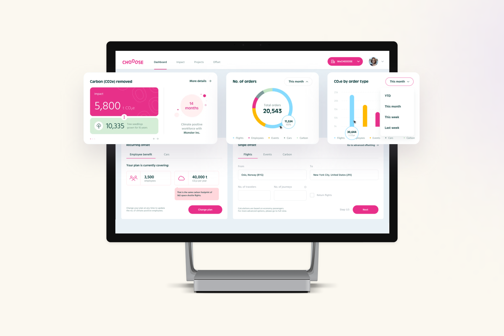 CHOOOSE | Climate action platform | Startup House | Startup House