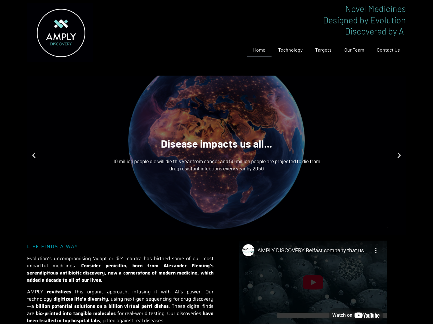 AMPLY Discovery closed £1,300,000 in an amazing seed funding round.