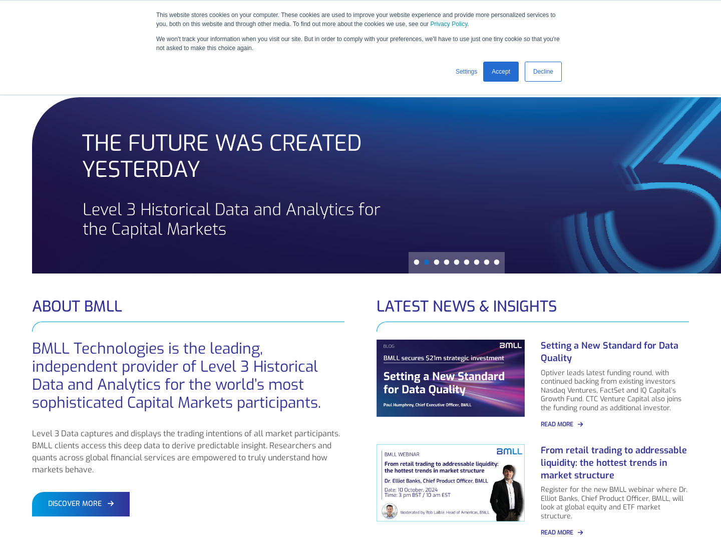 BMLL raised US$21,000,000 in an amazing growth funding round.