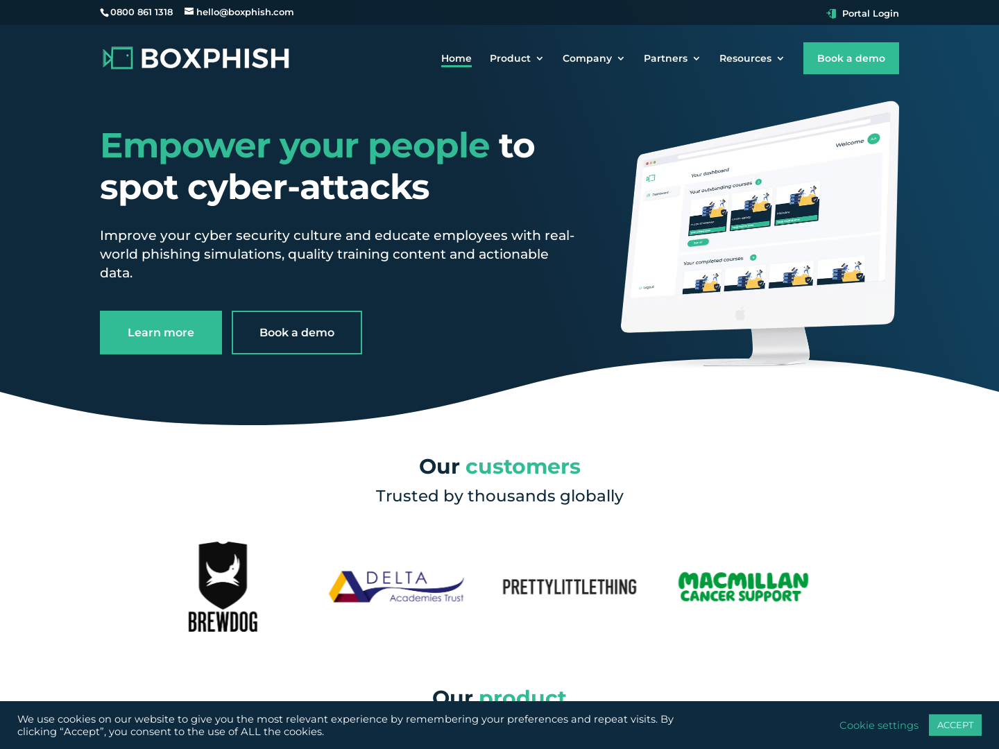 Boxphish secured £3,250,000 in a thrilling seed funding round.
