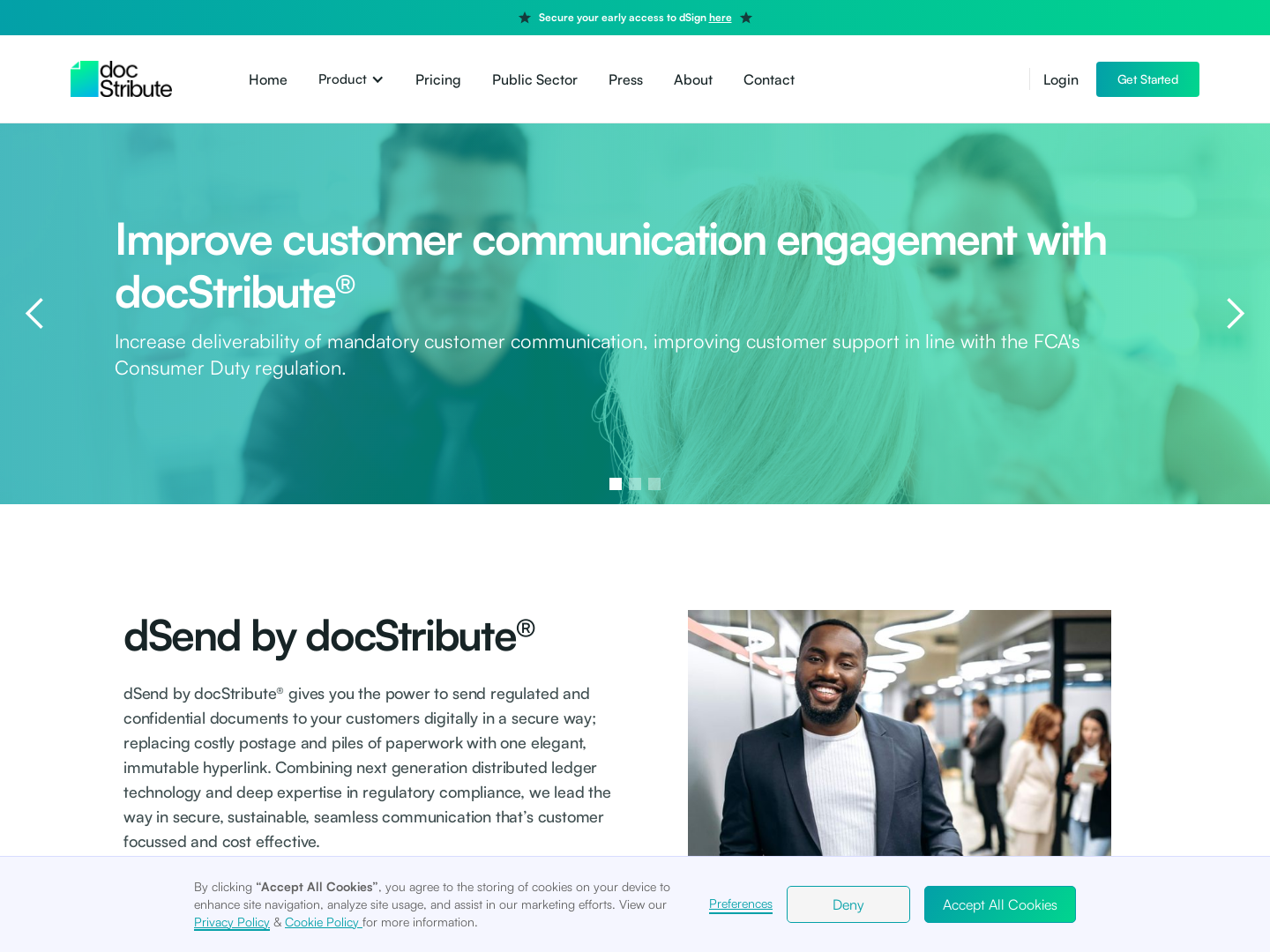docStribute secured £820,000 in an exciting pre-seed funding round.