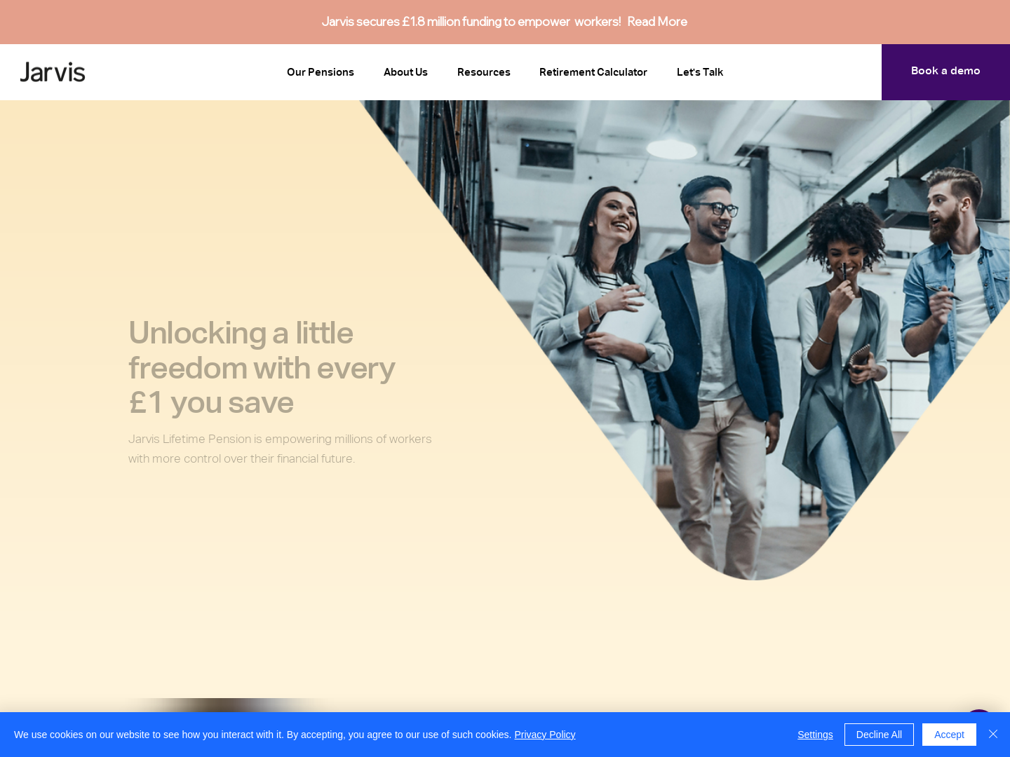 Jarvis closed £1,800,000 in an exciting seed funding round.