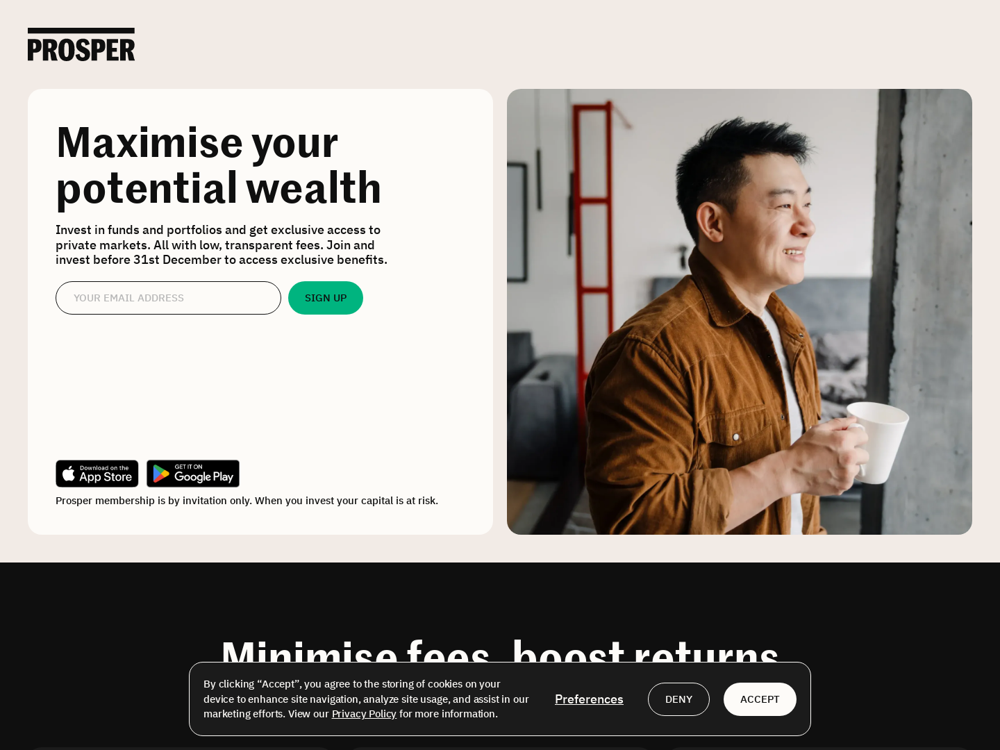 Prosper received £3,200,000 in an exciting seed funding round.