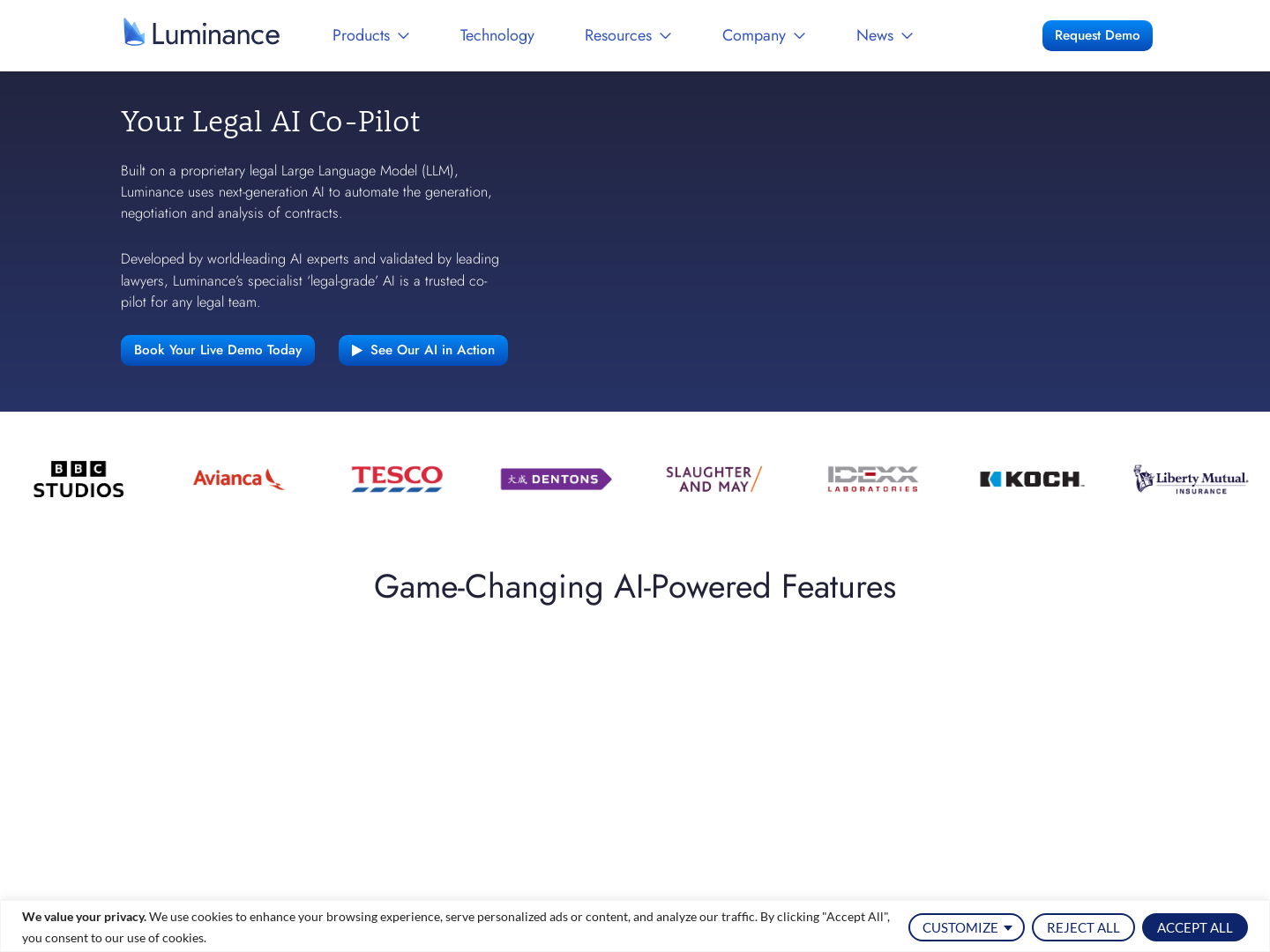 Luminance secured US$40,000,000 in a remarkable growth funding round.