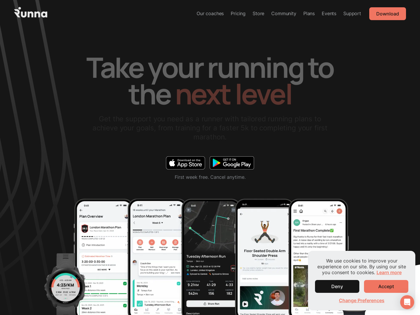 Runna received £5,000,000 in a sensational growth funding round.