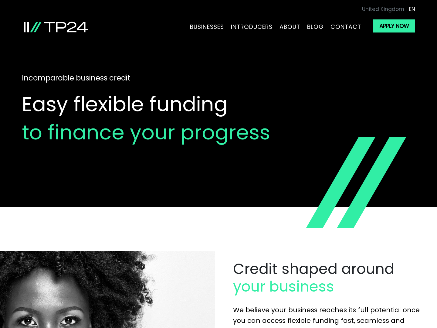 TP24 received £345,000,000 in a crazy growth funding round.