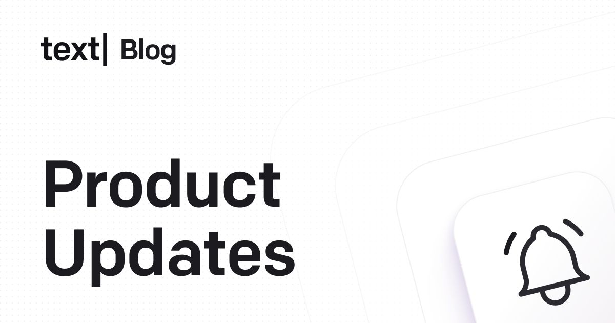 Product Updates
