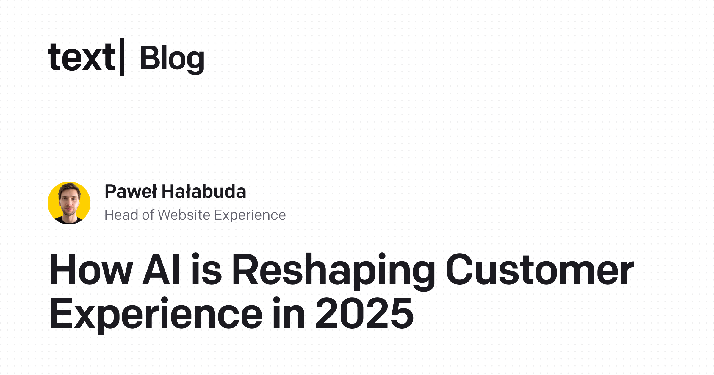How AI is Reshaping Customer Experience in 2026