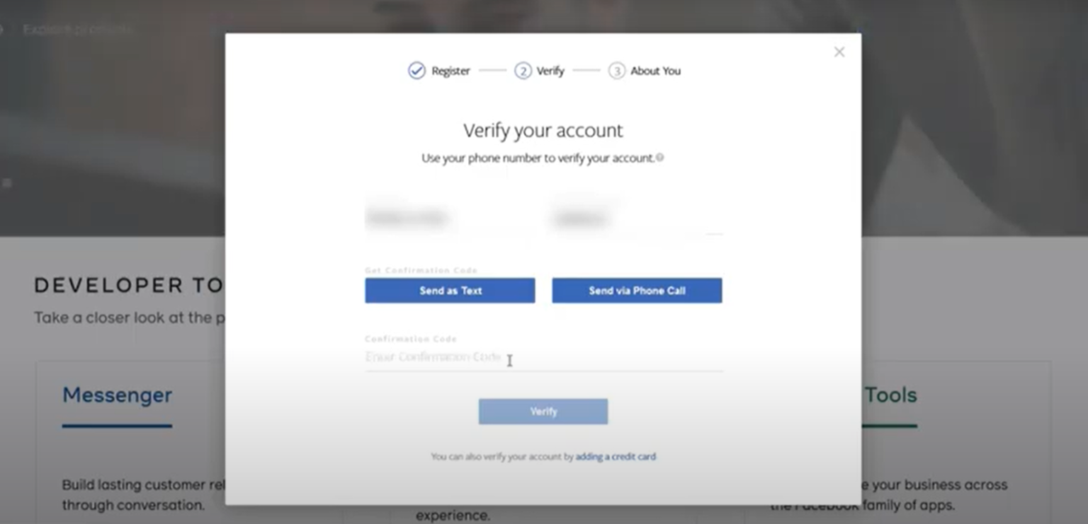Setting up a Facebook Developer Account – Appmaker