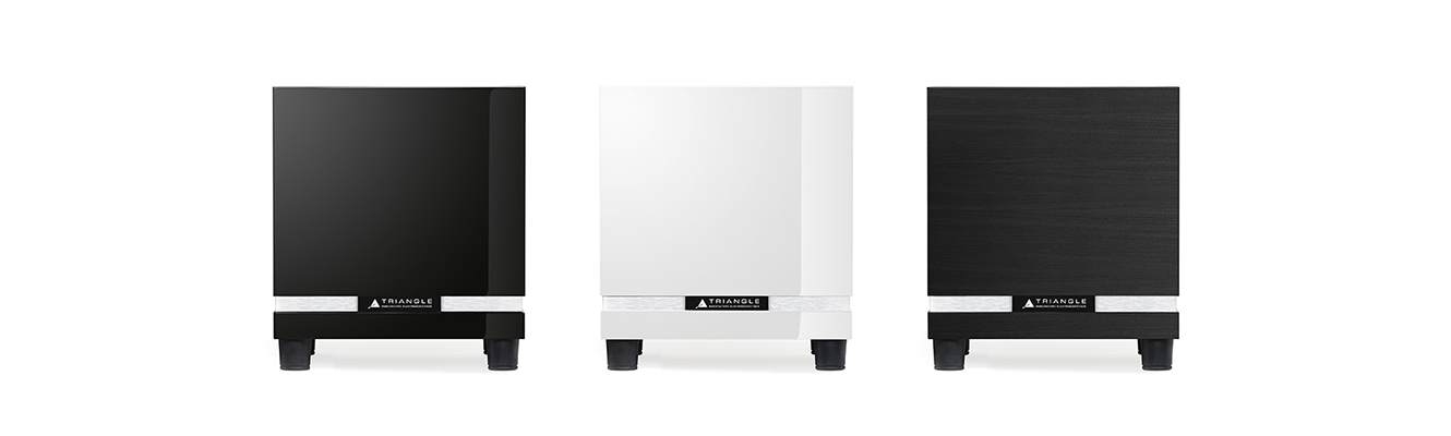 Triangle Thetis 340 Subwoofer, White at AV.com