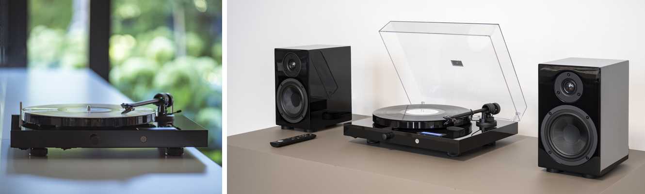 Pro-Ject Juke Box E1 Turntable, Black at AV.com