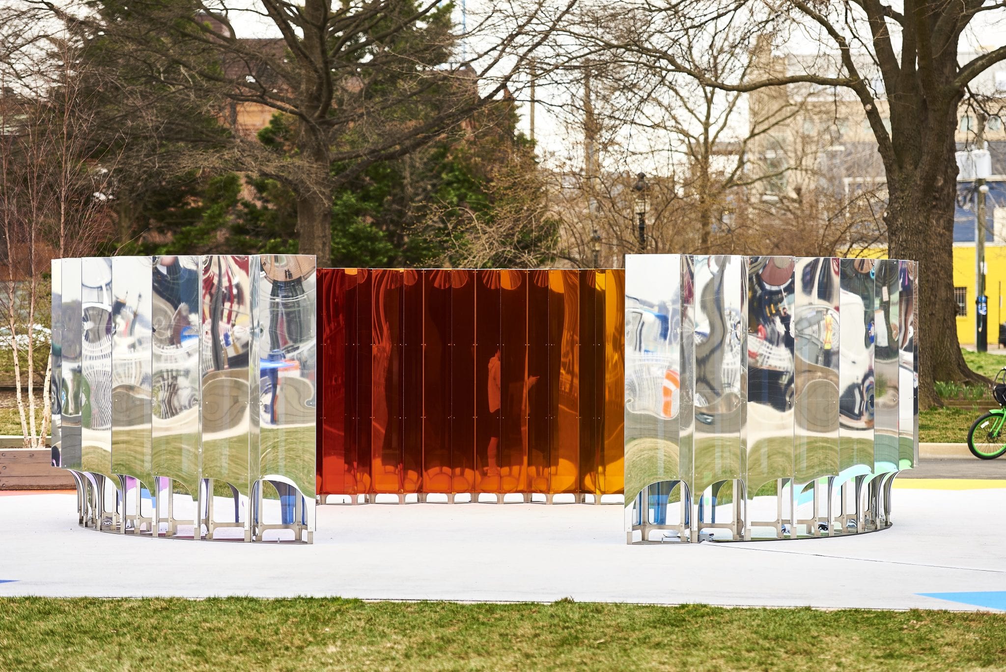 Mirror Mirror Installation Opens at Waterfront Park