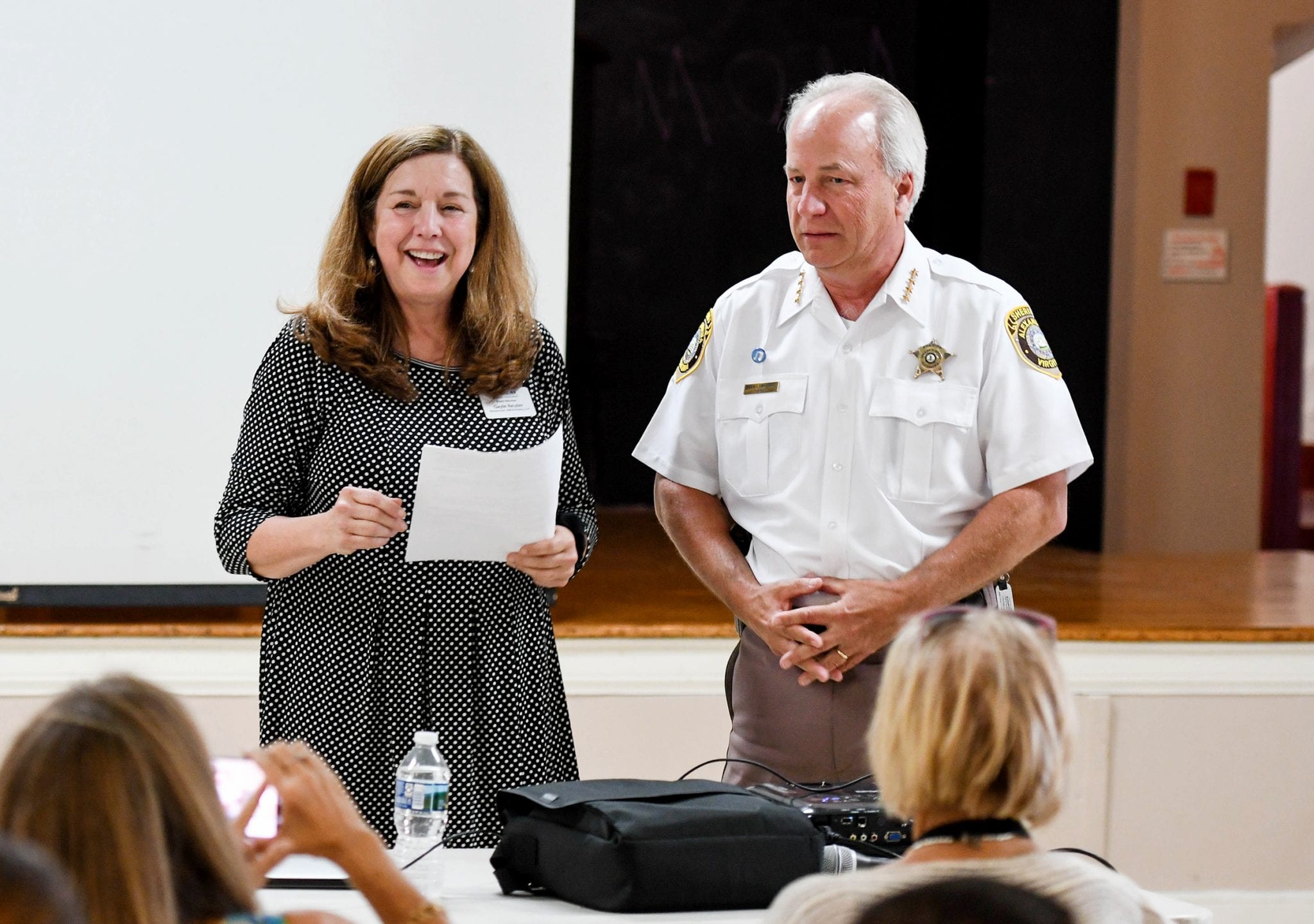 Sheriff Dana Lawhorne Receives Key To Del Ray