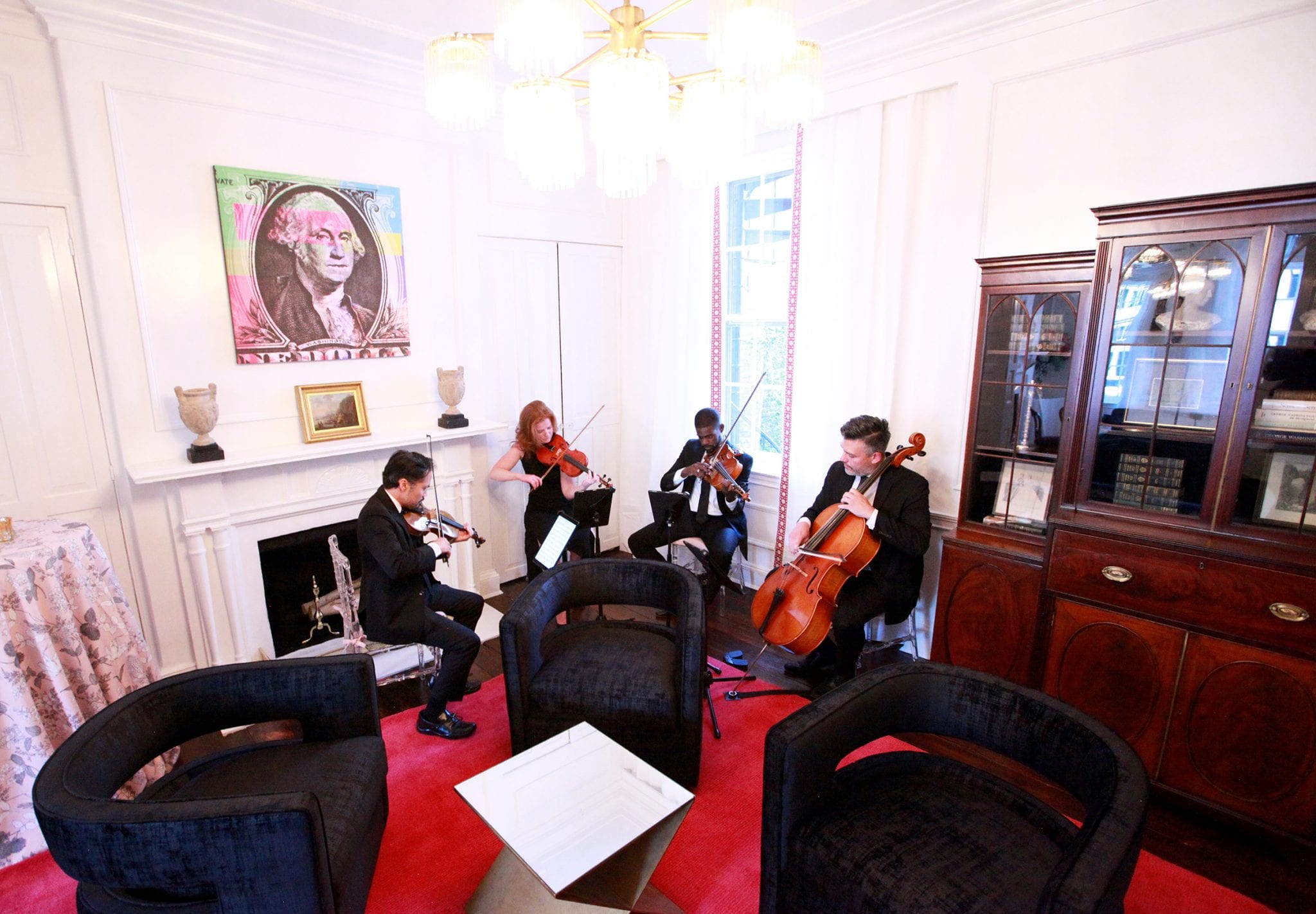 Swanky George Washington-inspired Airbnb Opens in Old Town