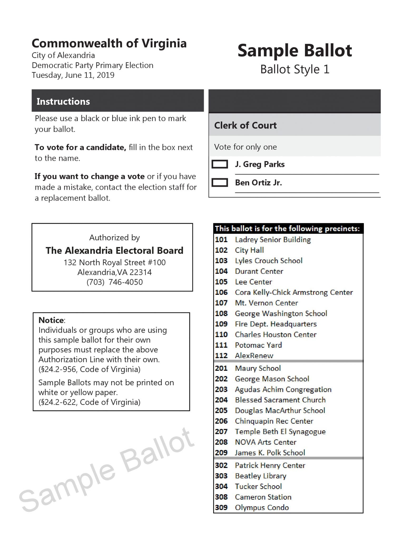 June 11, 2019 Democratic Primary Election - The Zebra-Good News in ...
