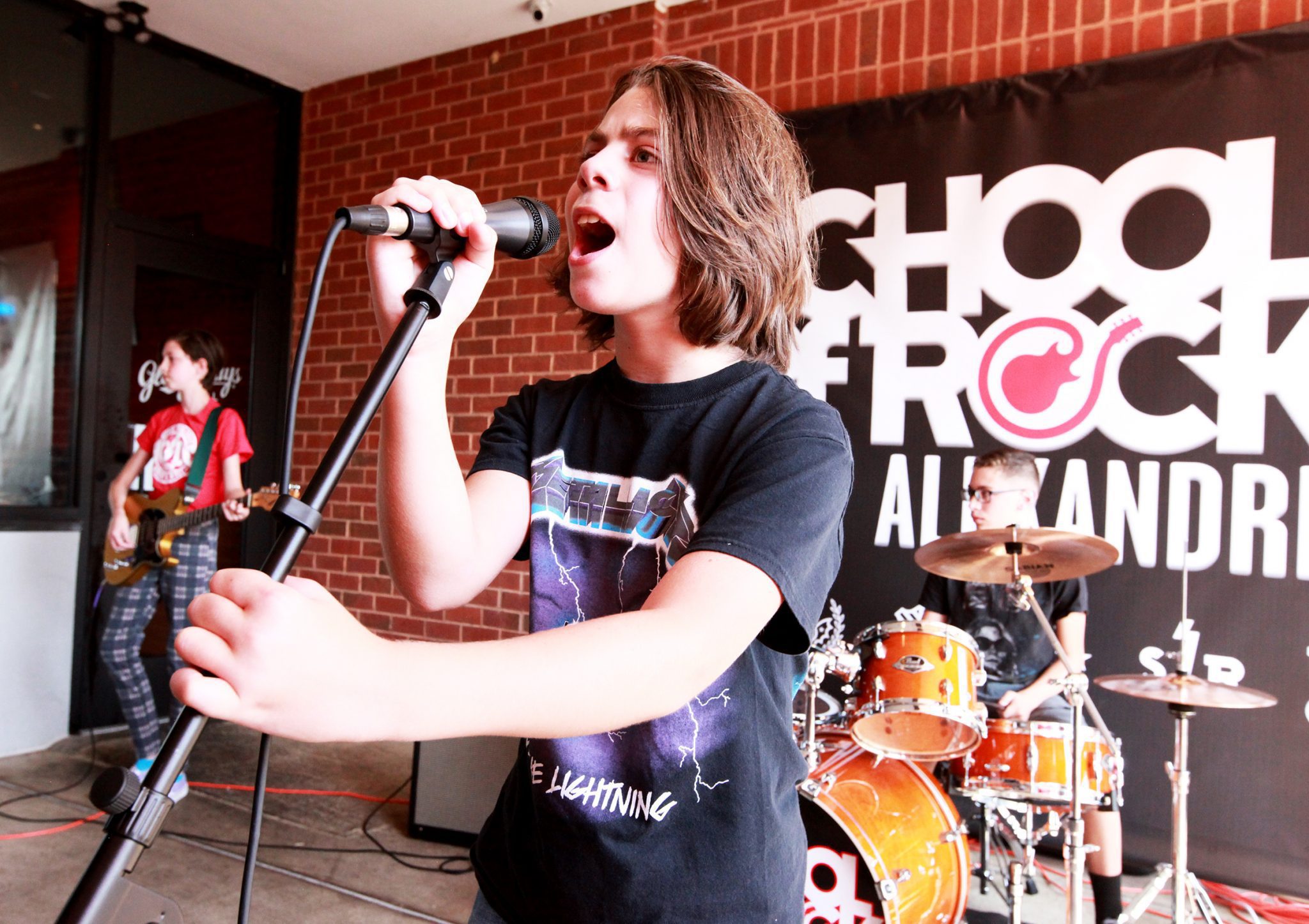 School of Rock Alexandria Packs House at Second Concert - The Zebra ...