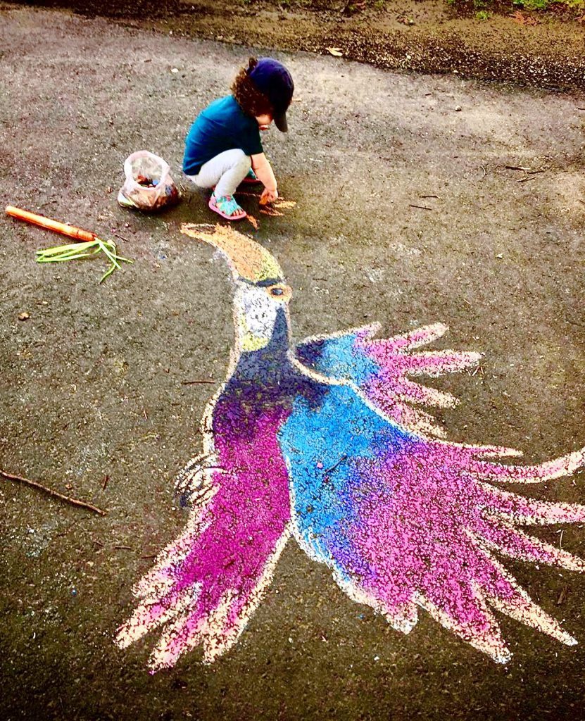 In Z Hood: Mystery Chalk Artist Inspiring Kindness in Alexandria - The ...