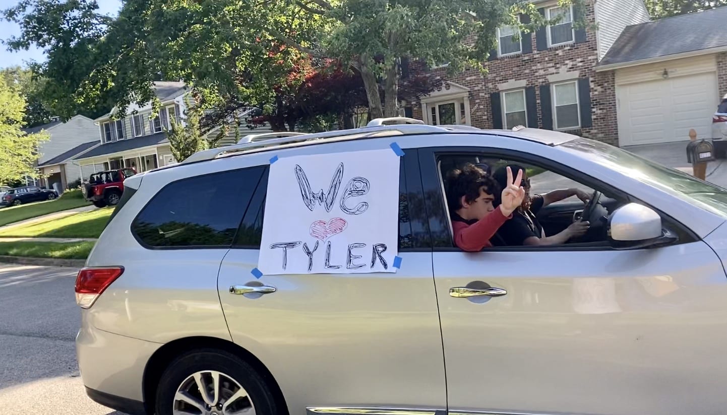 Tyler Crabtree Enjoys a Parade of Love on His 5th Anniversary of “No Mo ...