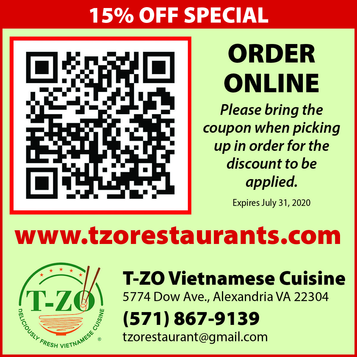 Z-Coupons - The Zebra-Good News in Alexandria