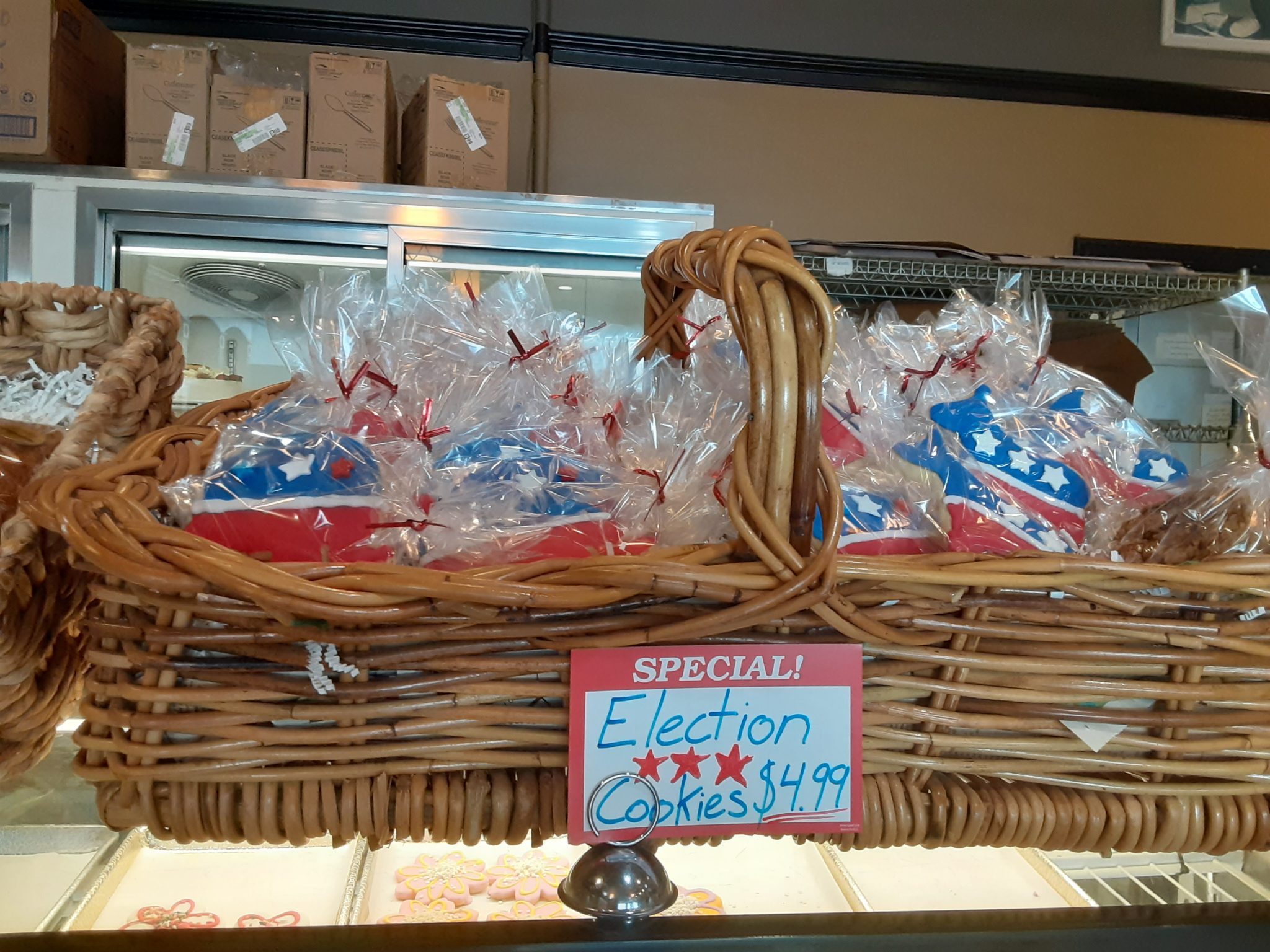 Sweet Poll: Alexandria Pastry's Election Cookies Predict White House ...