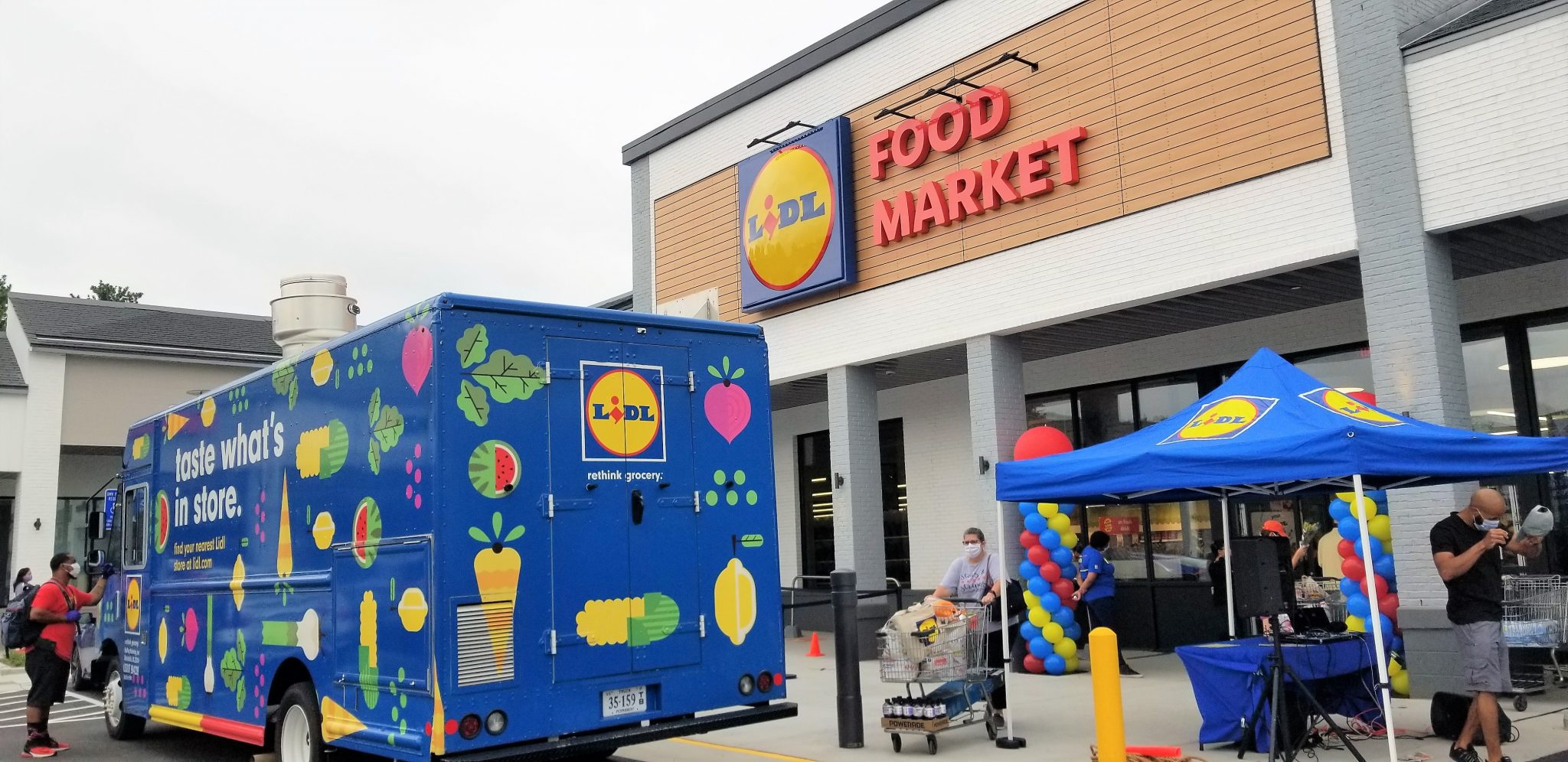 German-based Grocery Story Lidl Opens in West End