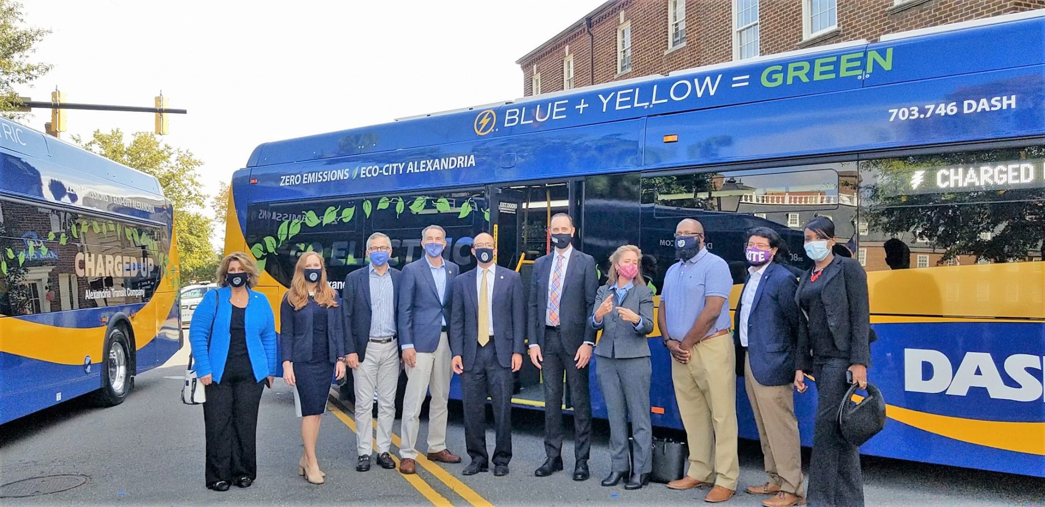 New Electric DASH Buses Unveiled on King Street