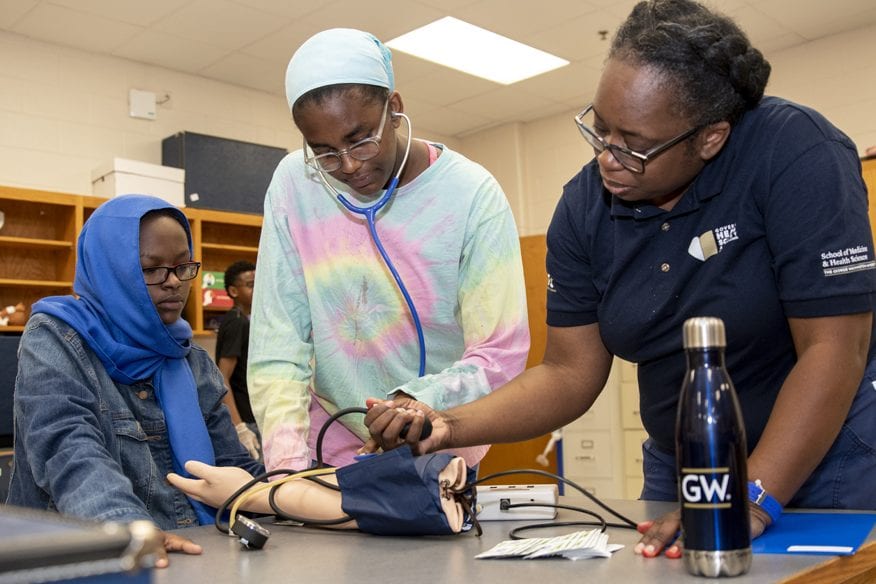 GW University Offers Health Care Training Program to TC Students