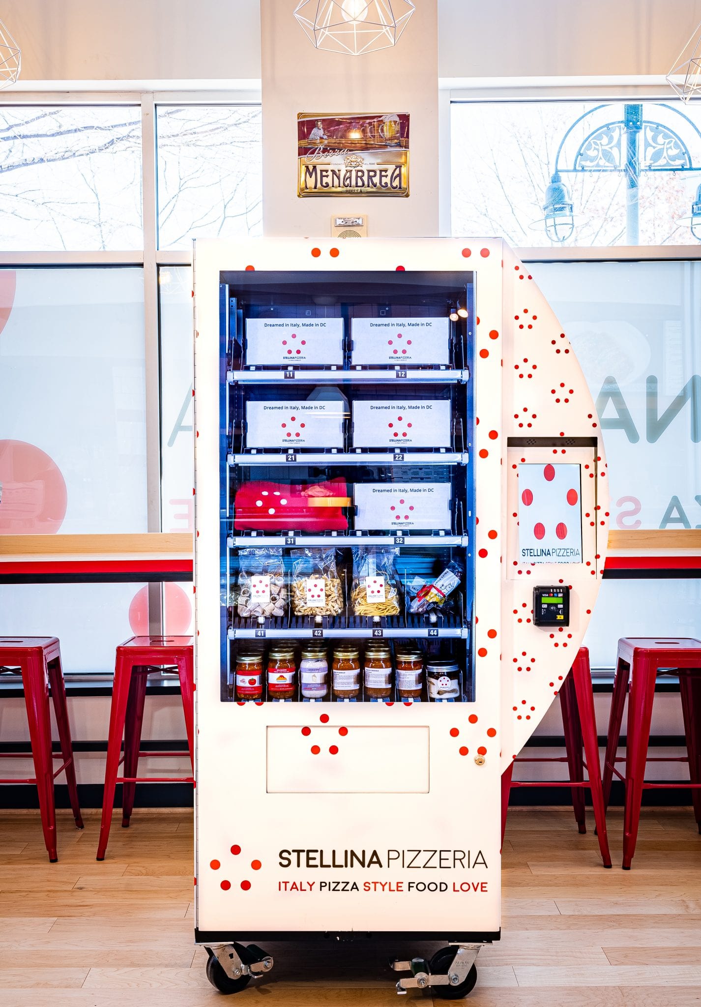 Stellina Pizzeria Opens New Pasta Vending Machine and Shirlington Shop ...