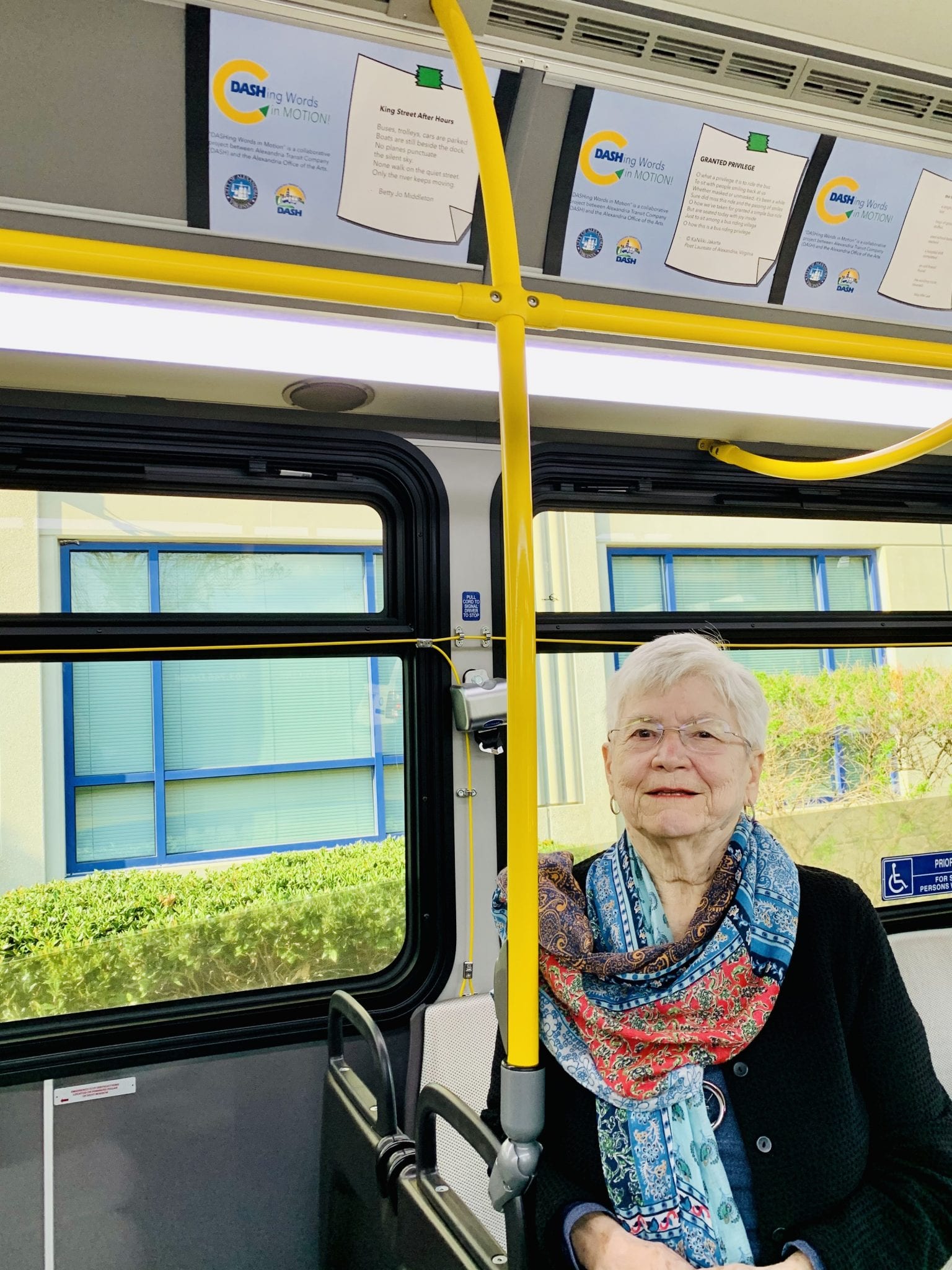 DASHing Words in Motion Poetry Bus Honors 10 Alexandria Poets, Poet ...