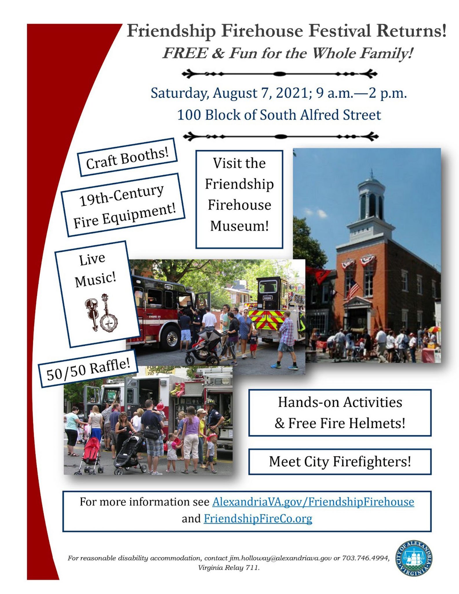 The Friendship Firehouse Festival Is Back!