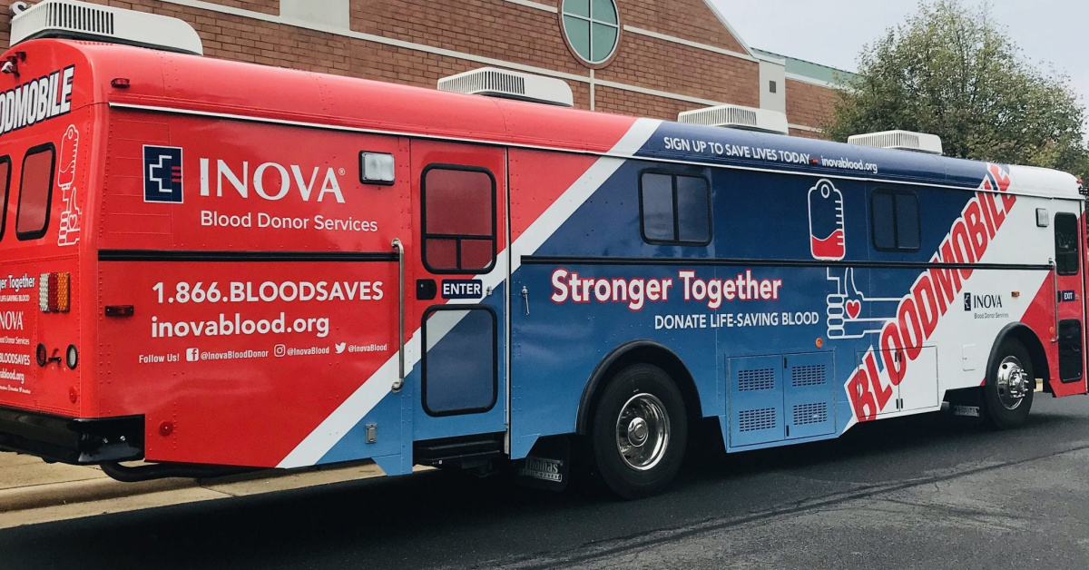 Give Blood This Holiday Season: Inova Blood Drive Dec. 30
