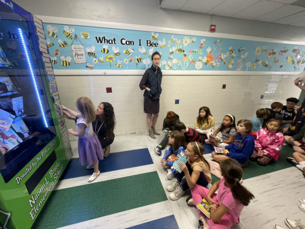 Alexandria's Brooks Elementary Unveils Innovative Book Machine, Encouraging Love of Reading