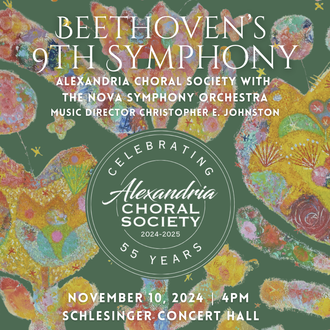 Alexandria Choral Society and NOVA Symphony Orchestra Perform Beethoven ...