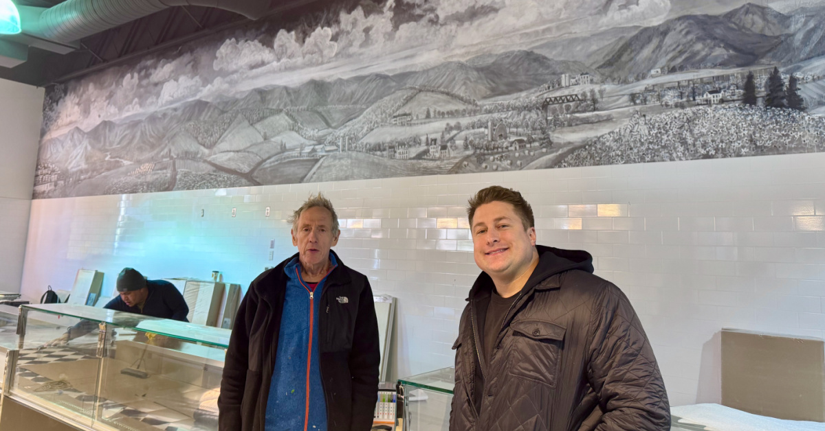 Alexandria Artist Adds Signature Flair to New Hollin Hall Butchery