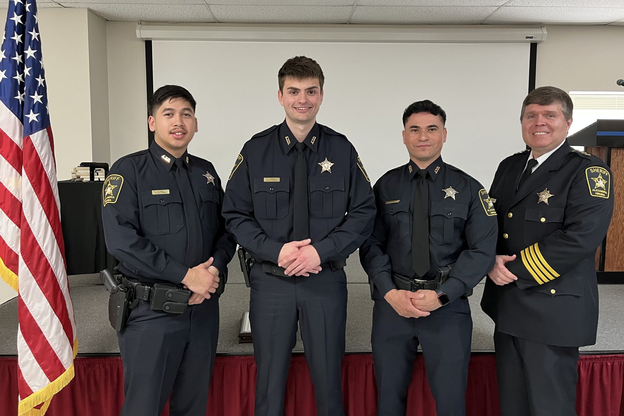 Three Alexandria Deputy Sheriff's Graduate From Criminal Justice Academy