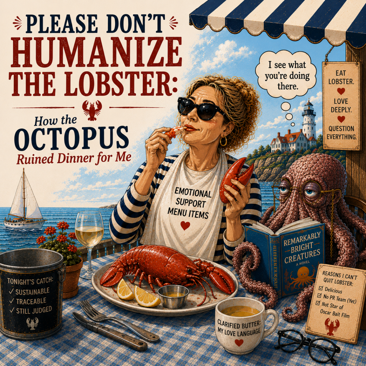 Please Don’t Humanize the Lobster: How the Octopus Ruined Dinner for Me