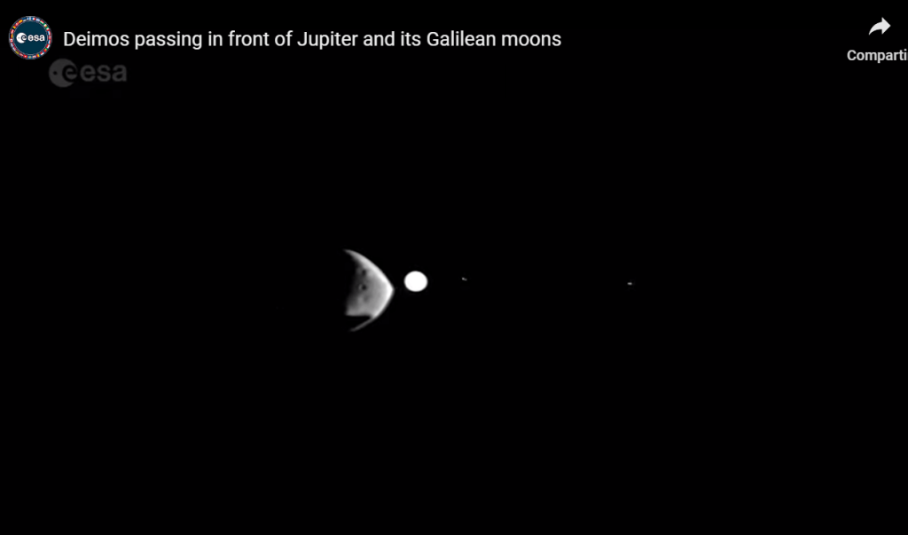 ESA publica video de alineación planetaria desde Marte - Chema Tierra ESA publica video de alineación planetaria desde Marte - Chema Tierra