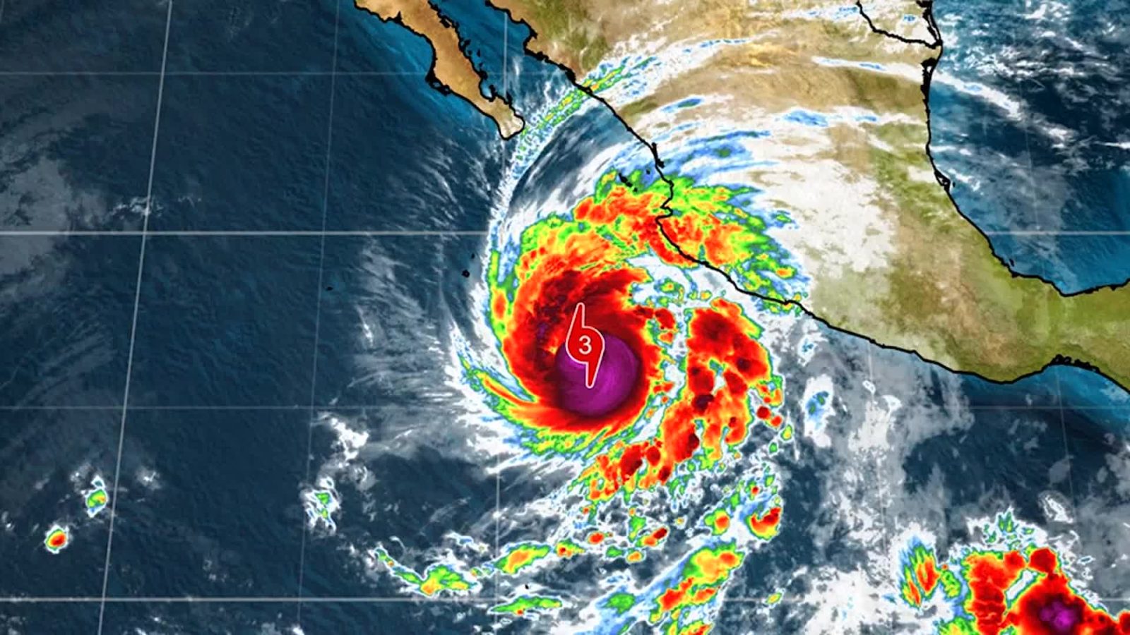 Alerta ante el huracán Norma y lluvias intensas en el Pacífico Mexicano ...