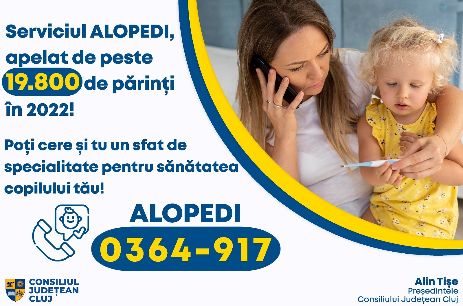 Serviciul ALOPEDI, apelat de peste 19.800 de părinți în anul 2022 ...