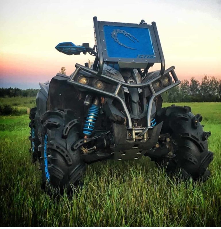 C-Fab Can-Am Renegade Radiator Relocate Bumper