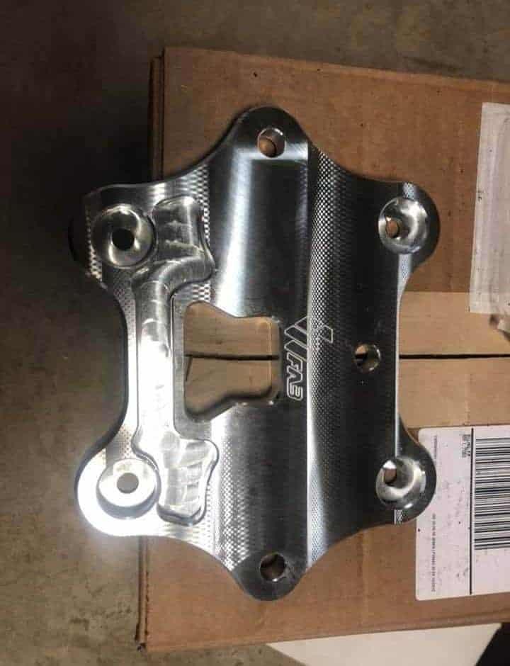 L&W Fab Polaris RZR XP Series Radius Rod Plate