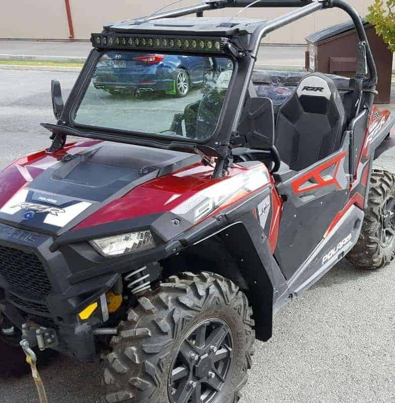 RokBlokz Polaris RZR 900 Mud Flap Fender Extensions