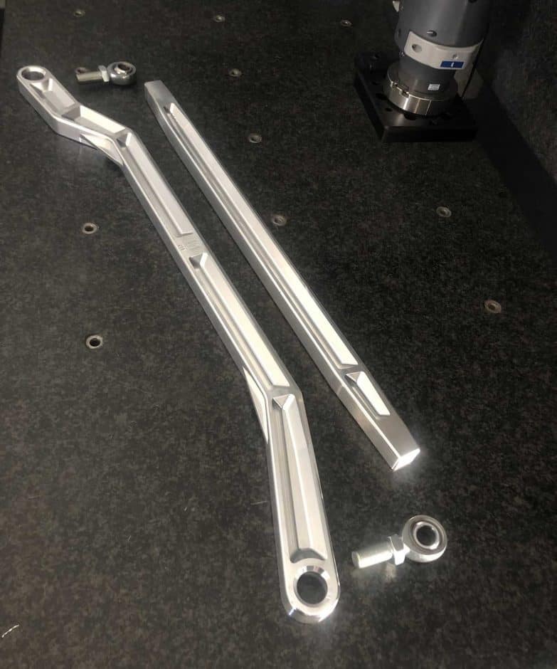 LM-UTV Polaris RZR XP Turbo S Radius Rods, HC Set