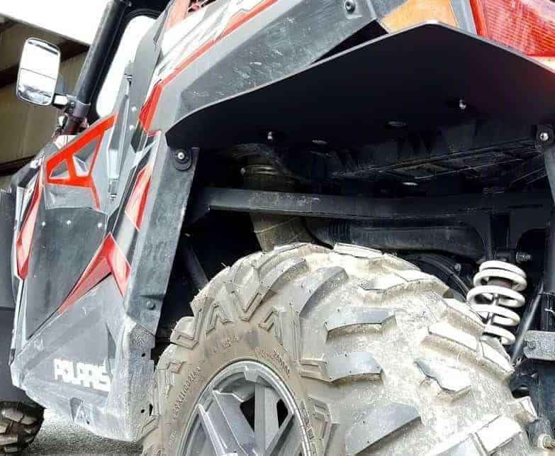 RokBlokz Polaris RZR 900 Mud Flap Fender Extensions