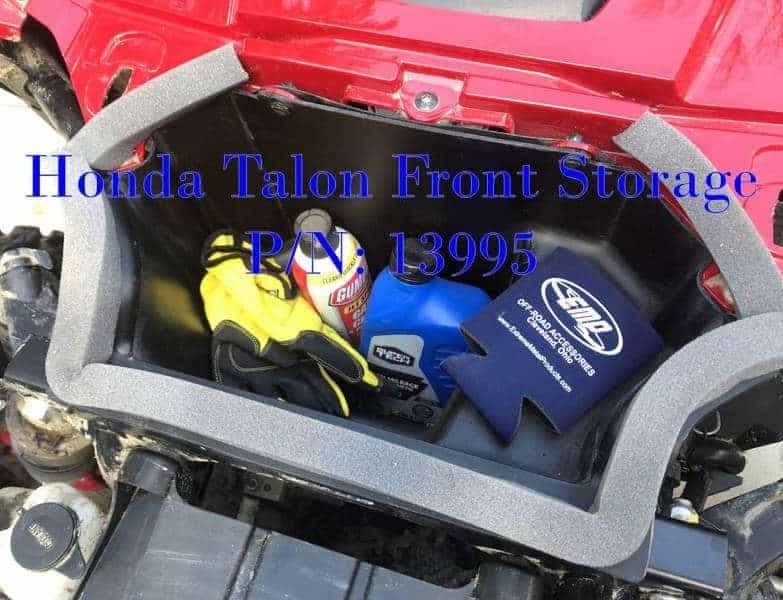 Extreme Metal Products Honda Talon Under Hood Storage