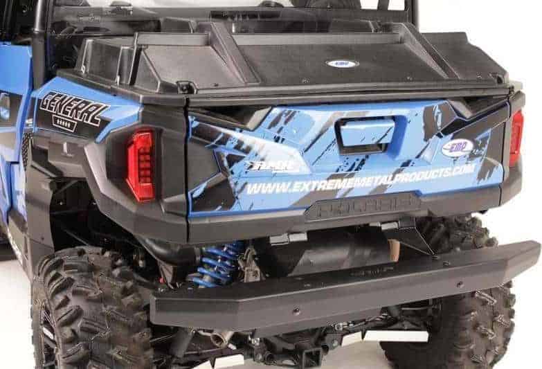 Extreme Metal Products Polaris General Rear Bed Cover