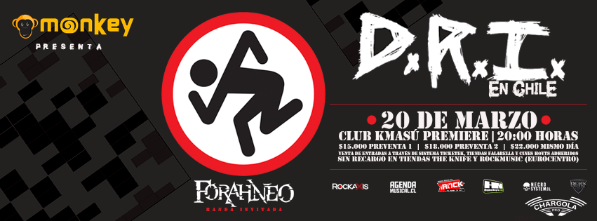 D.R.I los pioneros del Crossover Trash Metal regresan a Chile | El Club ...